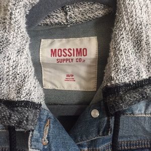 Mossimo Supply Co. | Jackets & Coats | Mossimo Supply Hooded Denim ...